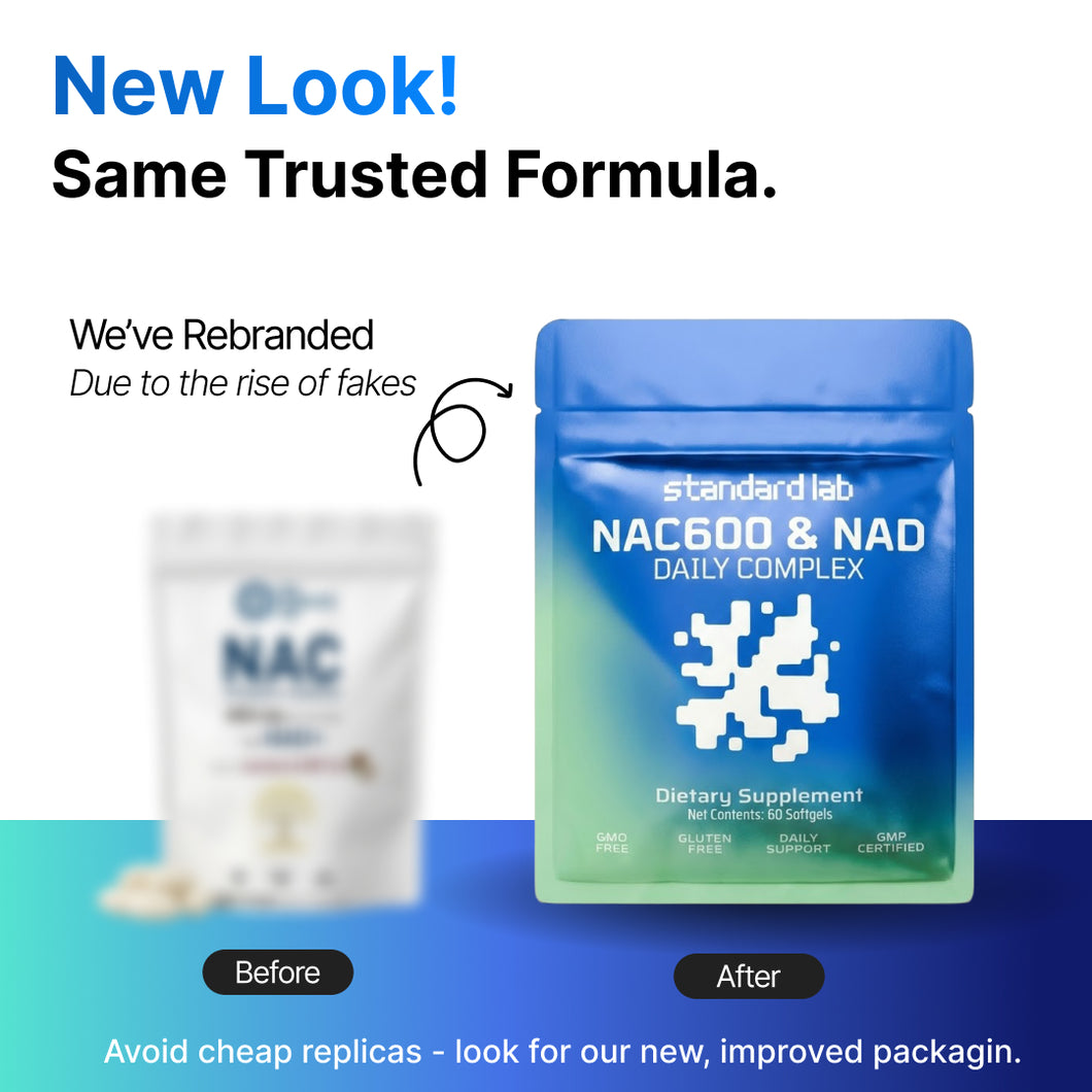 NAC600 & NAD Daily Complex – The Standard Lab